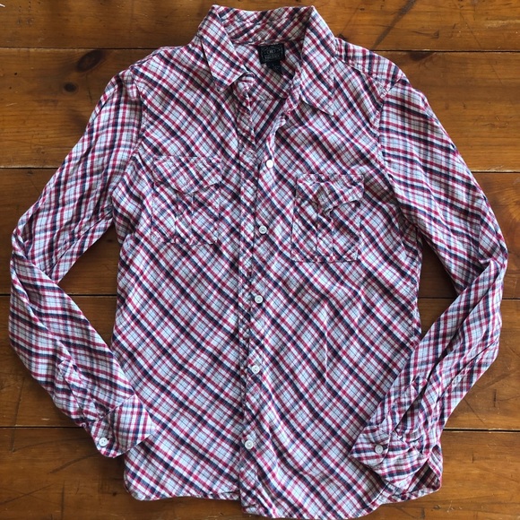 Lucky Brand | Tops | Lucky Plaid Flannel Shirt | Poshmark
